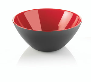 Guzzini Bowl 25cm Red/blk