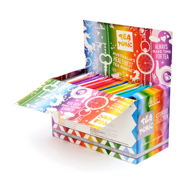 Tea Tonic Sampler Box - 33 Teabag Box