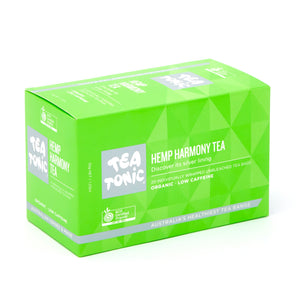 Tea Tonic Hemp Harmony Tea - 20 Teabag Box