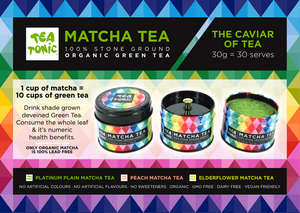 Tea Tonic Elderflower Matcha Green Tea 30g