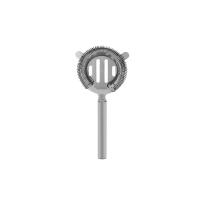 Zanzi Bar Strainer with Pipe Handle Stainless Steel