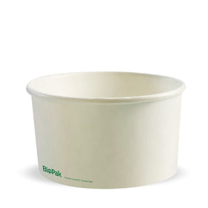 BioPak 1,000ml Large White BioBowl