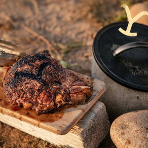 Lodge Yellowstone Cast Iron Grill Press 20cm